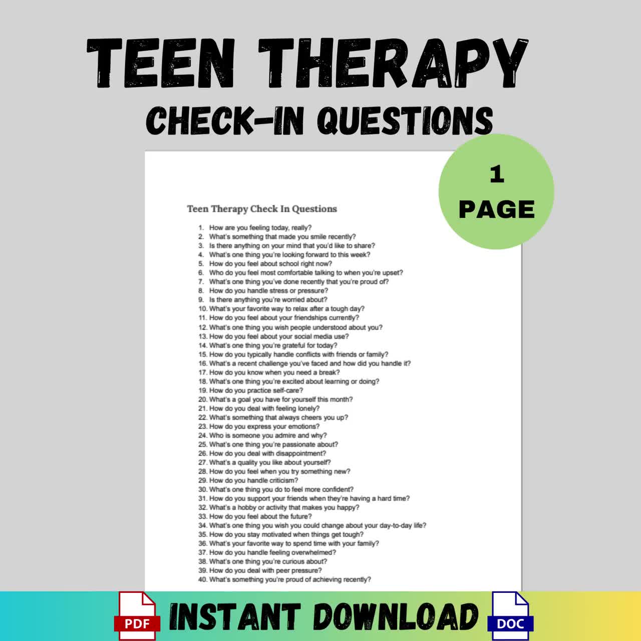 Teen Life Check