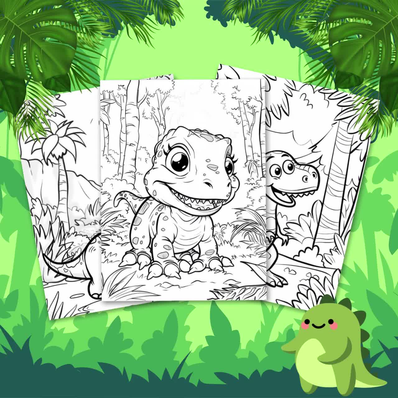 Land Before Time Chomper Coloring Pages