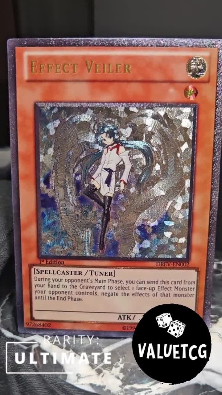 Effect Veiler Orica Yugioh! Effect Veiler 1st Edition Englisch