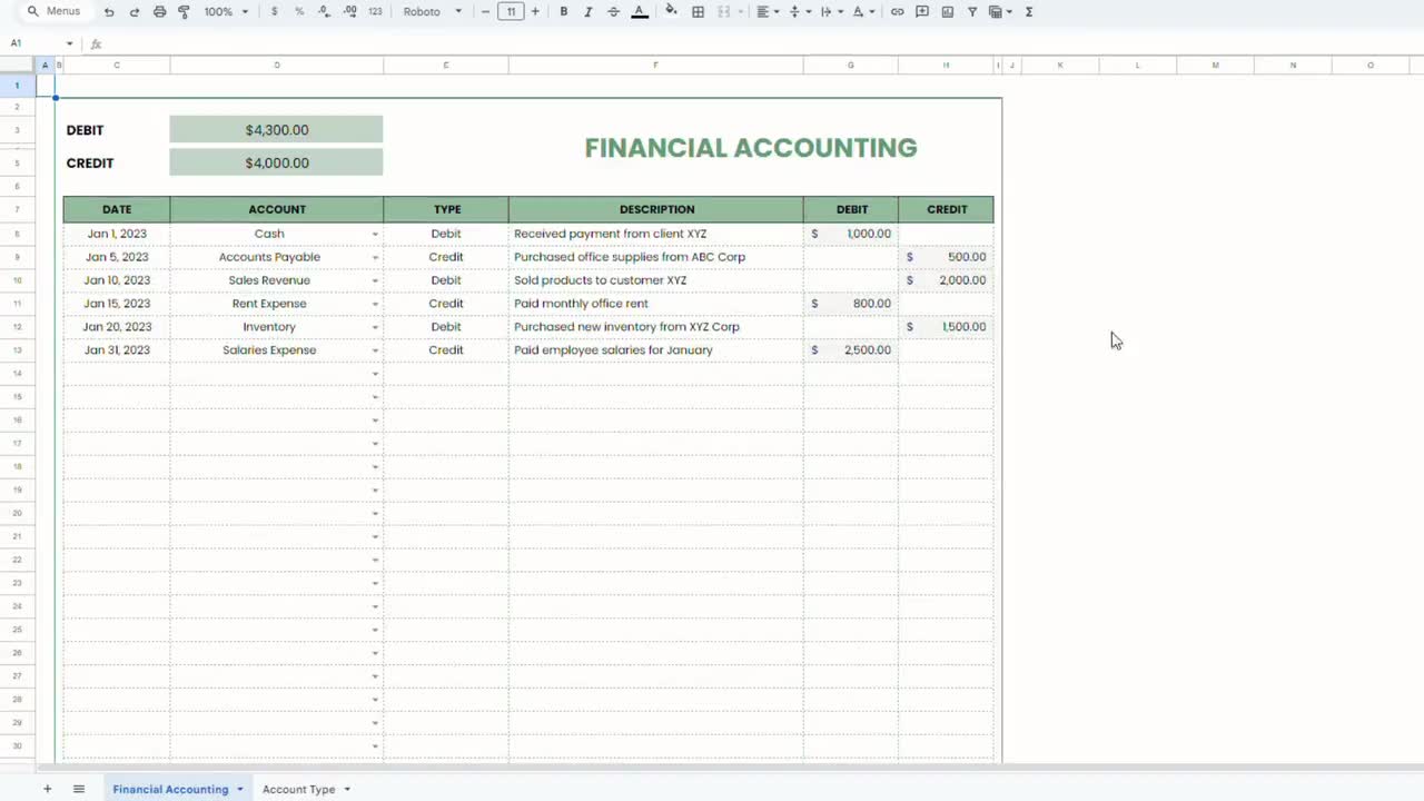 Modelli Contabili Excel Gratuiti