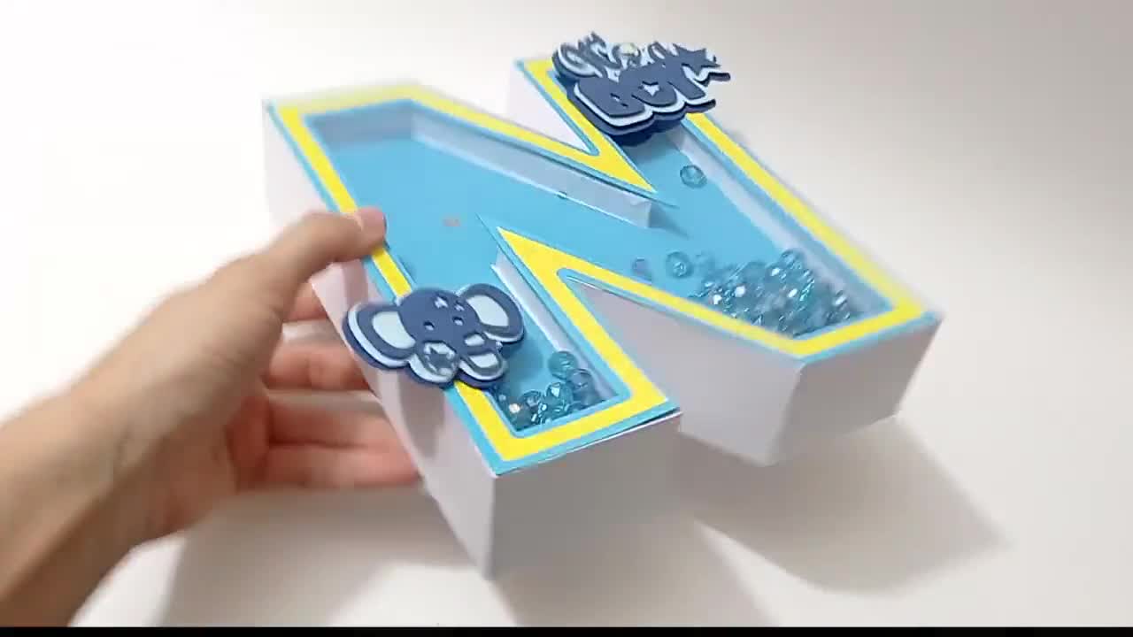 Free SVG Files For Cricut 3D Letter SVG Mermaid M