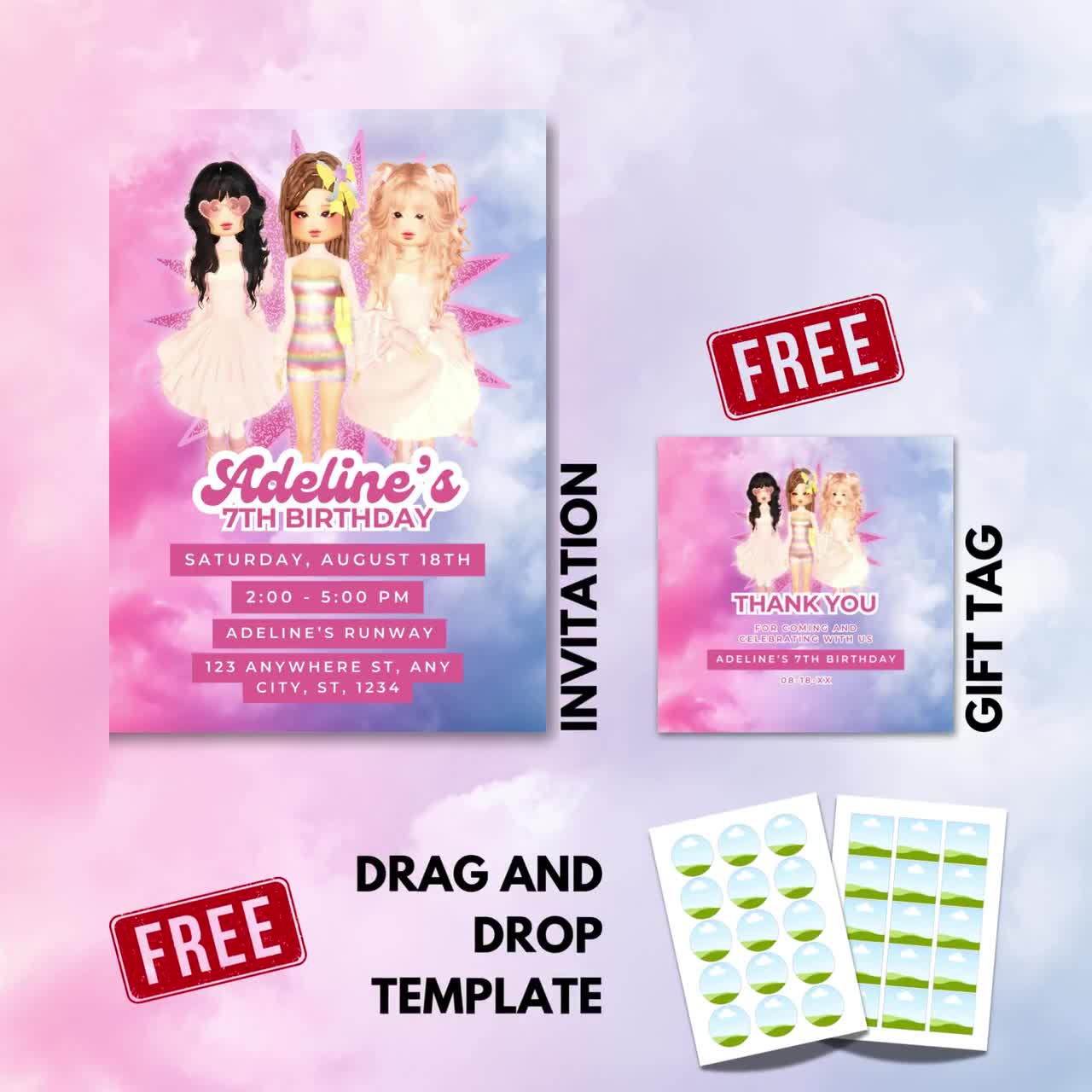 Birthday Party Invitation Wording Dress To Impress