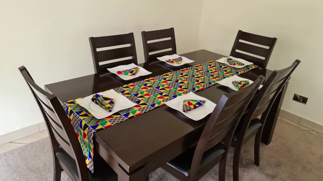 African Decorating Ideas For Dining Table