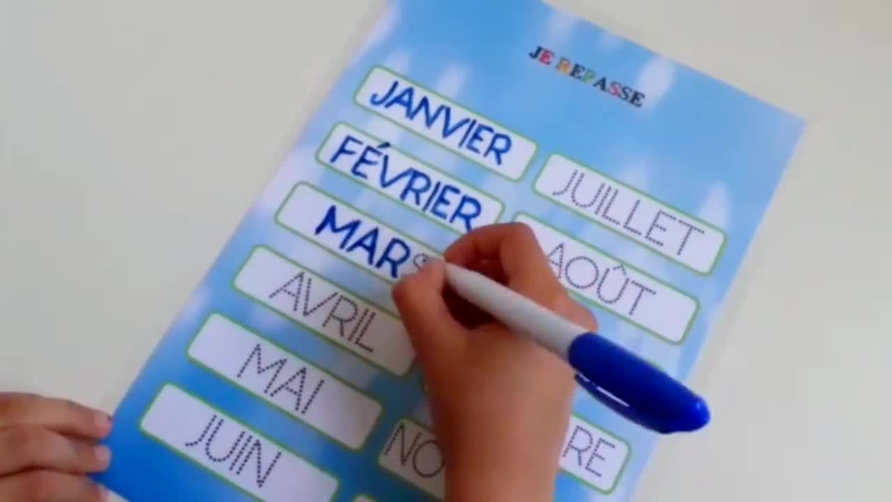 Mesi Dell'anno In Francese Les Mois De L'année Et Les Saisons (I Mesi