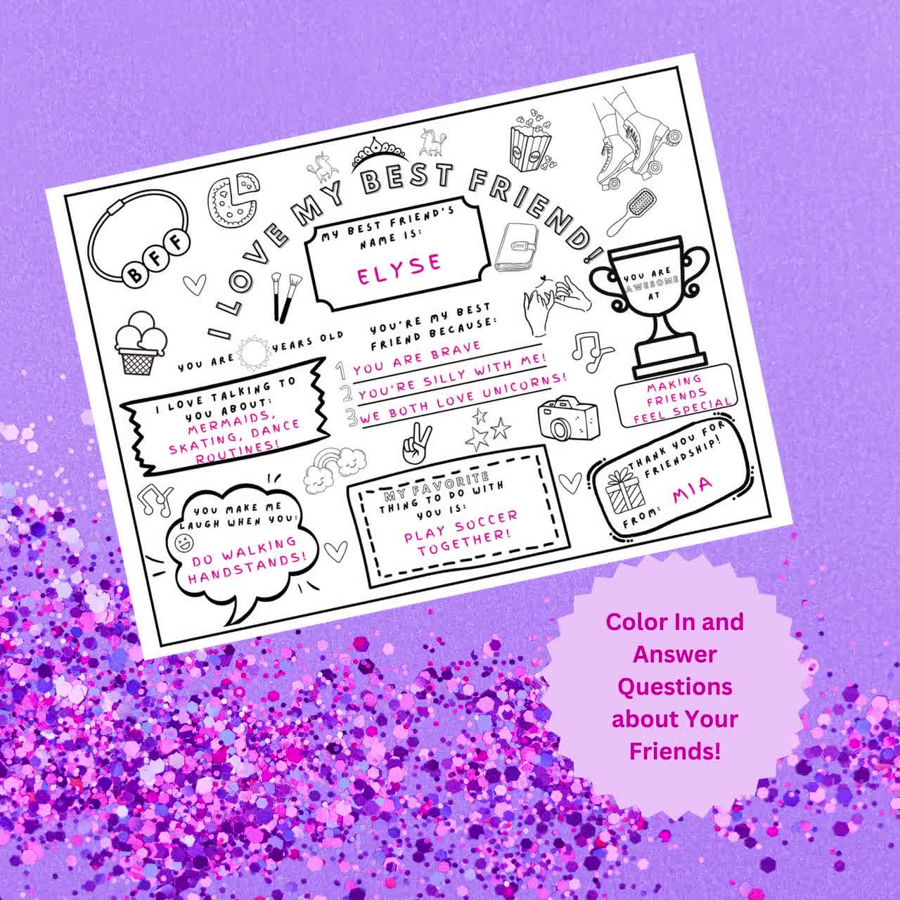 friends laughing coloring pages