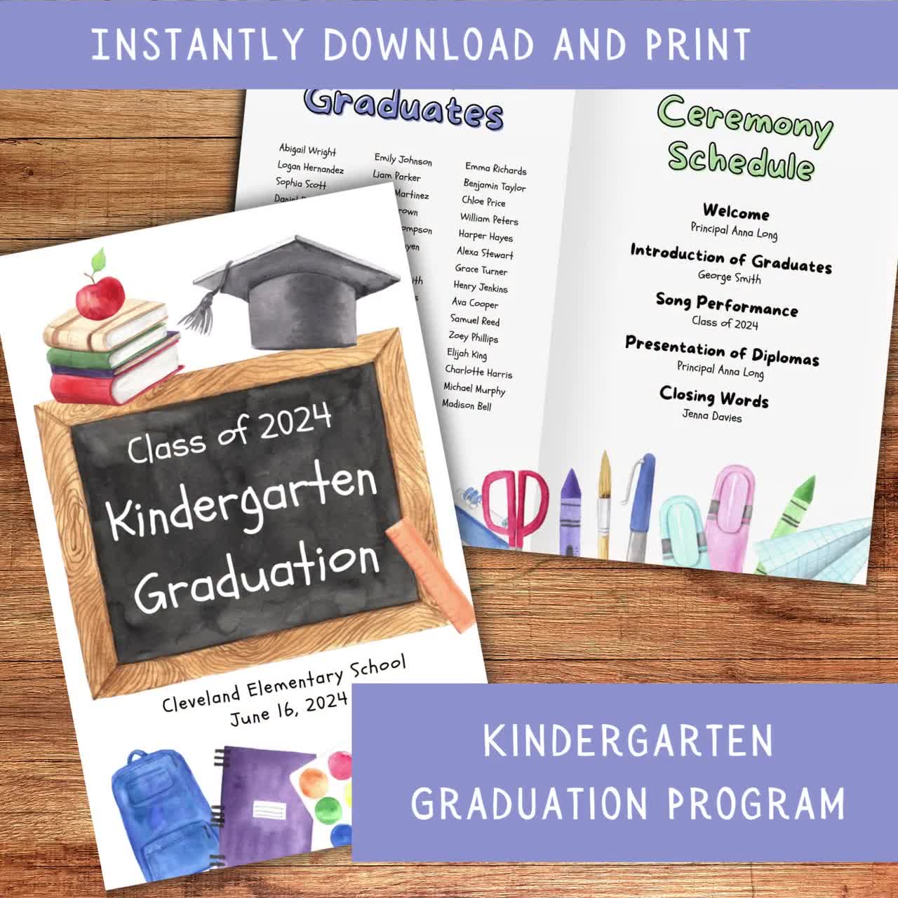 Pre K Graduation Program 2017