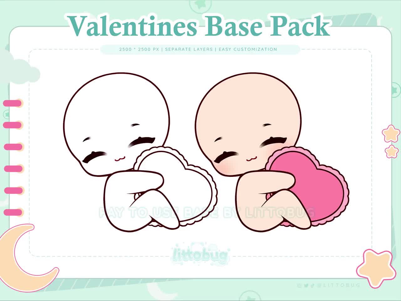 Anime Chibi Par Forelsket Base