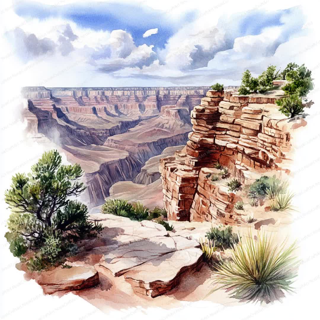 Canyon Drawing Tutorial