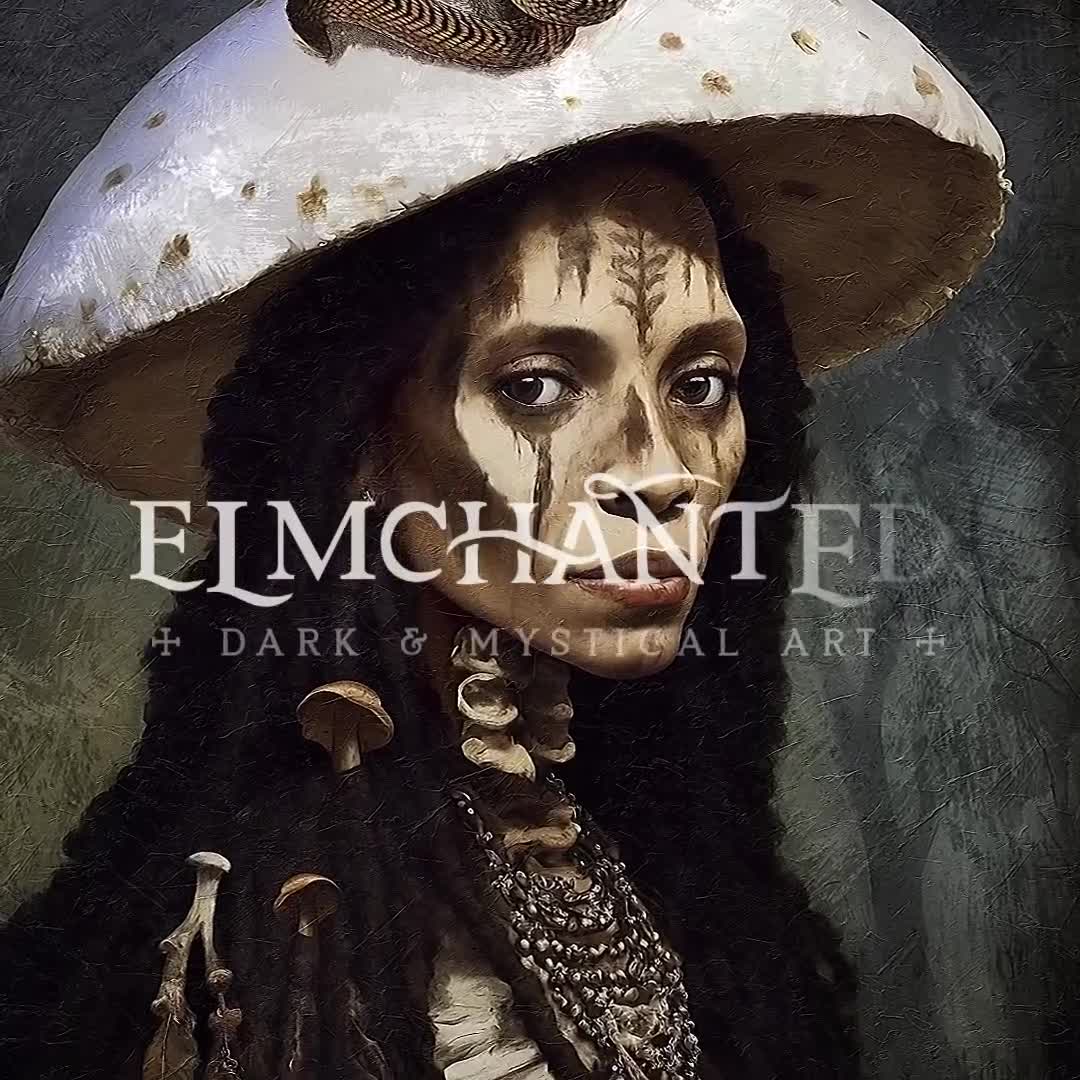 Voodoo Hexe Kunst