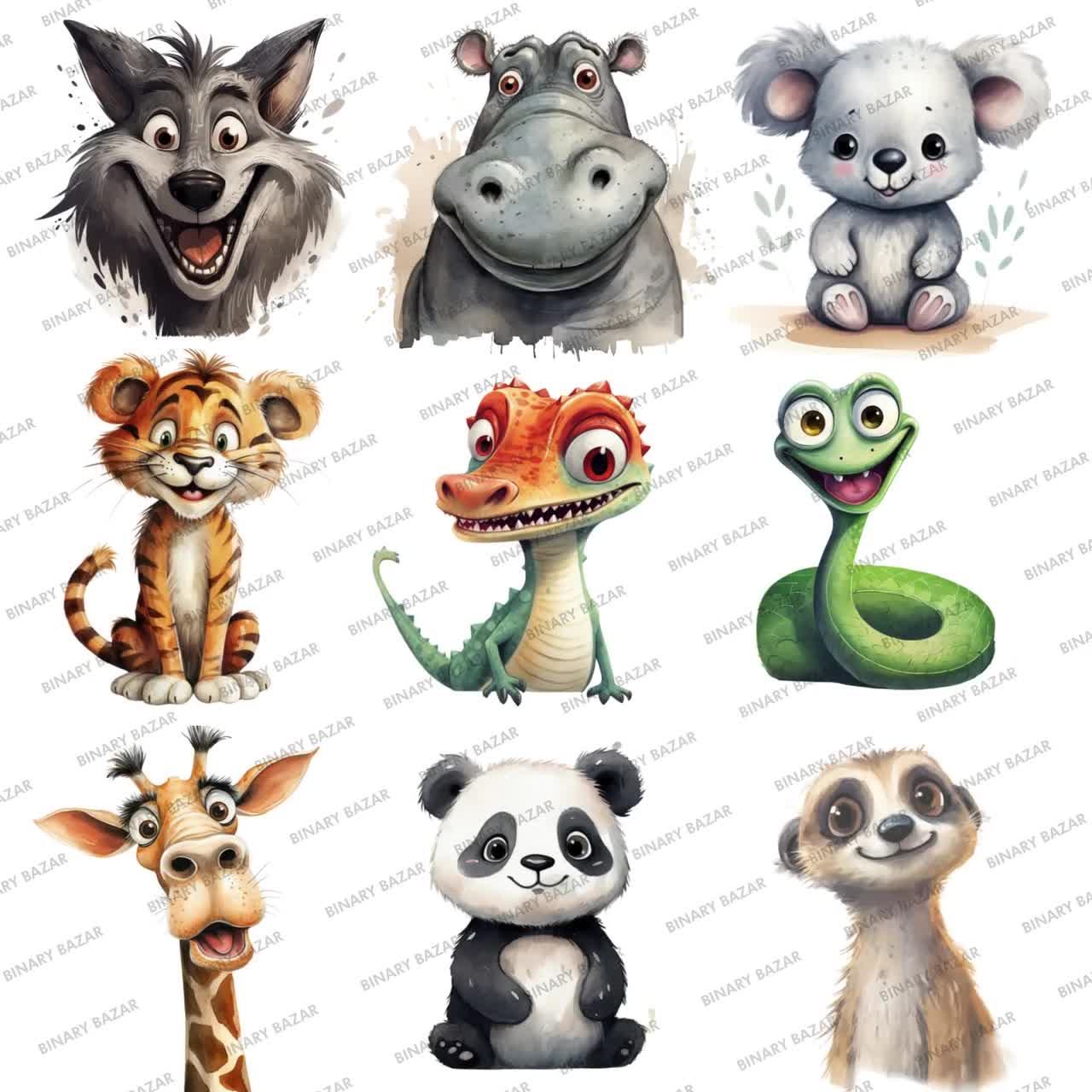 Wild Animal Clip Art Wild Animal Clip Art ClipArt Best ClipArt