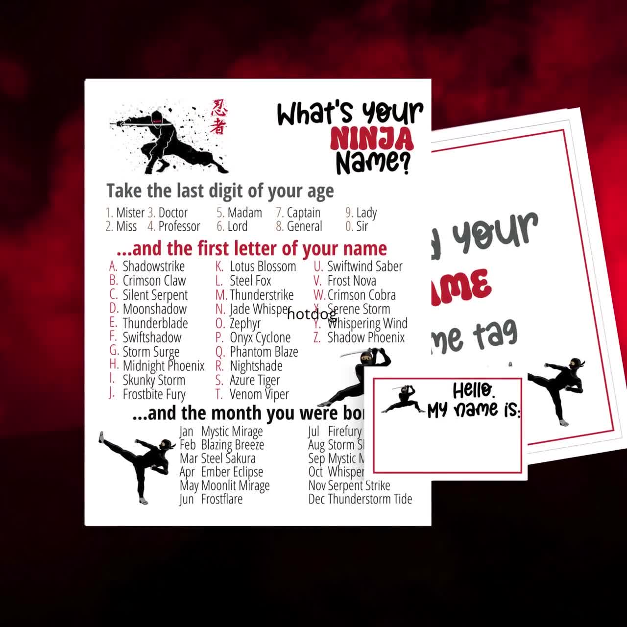 Ninja Icebreaker Game Hot Sale | emergencydentistry.com