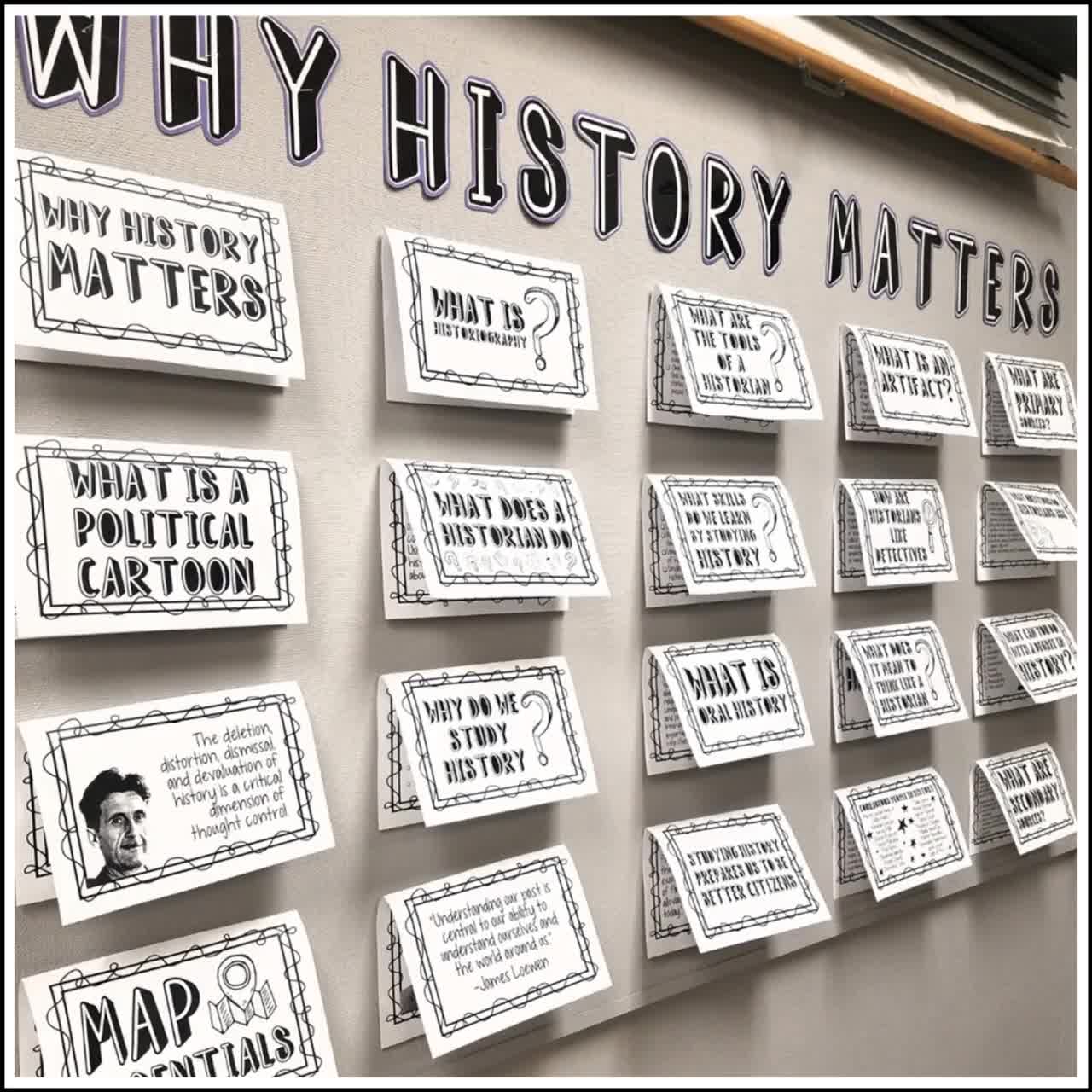 History Bulletin Board Ideas History Classroom Posters And Decor Ideas