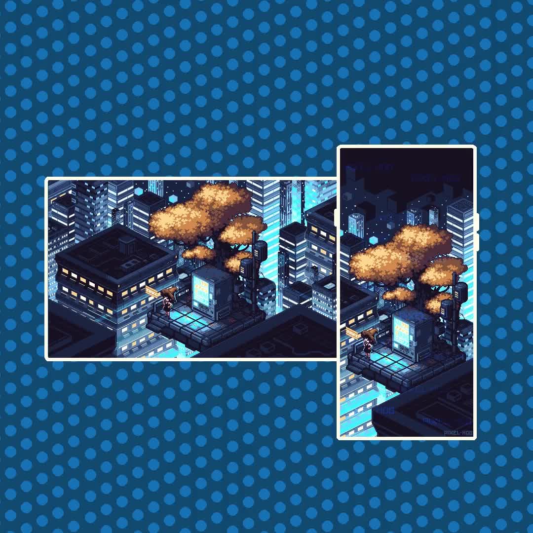 8 Bit Pixel Art Wallpaper