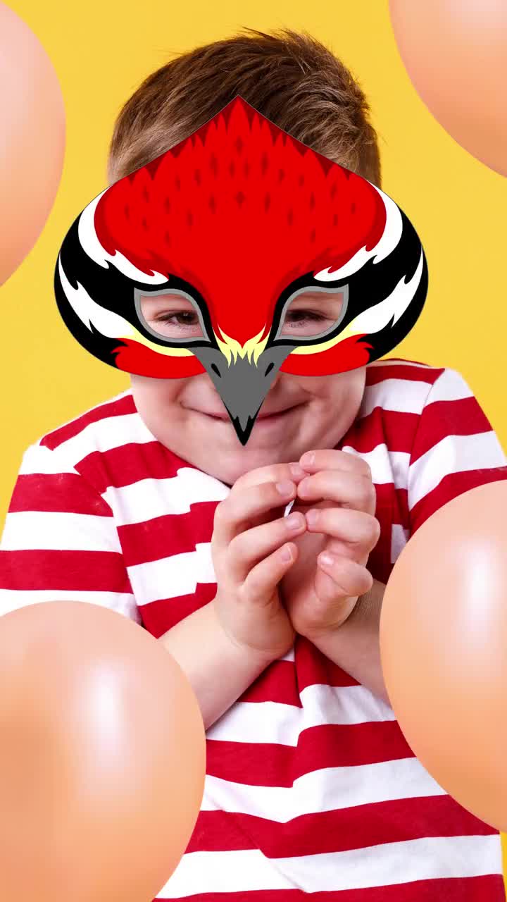 Woodpecker Mask For Kids