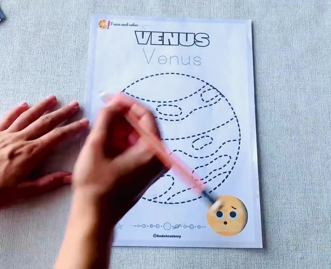 Hojas De Trabajo De Venus Superteacher.com Soy Parte Del Universo