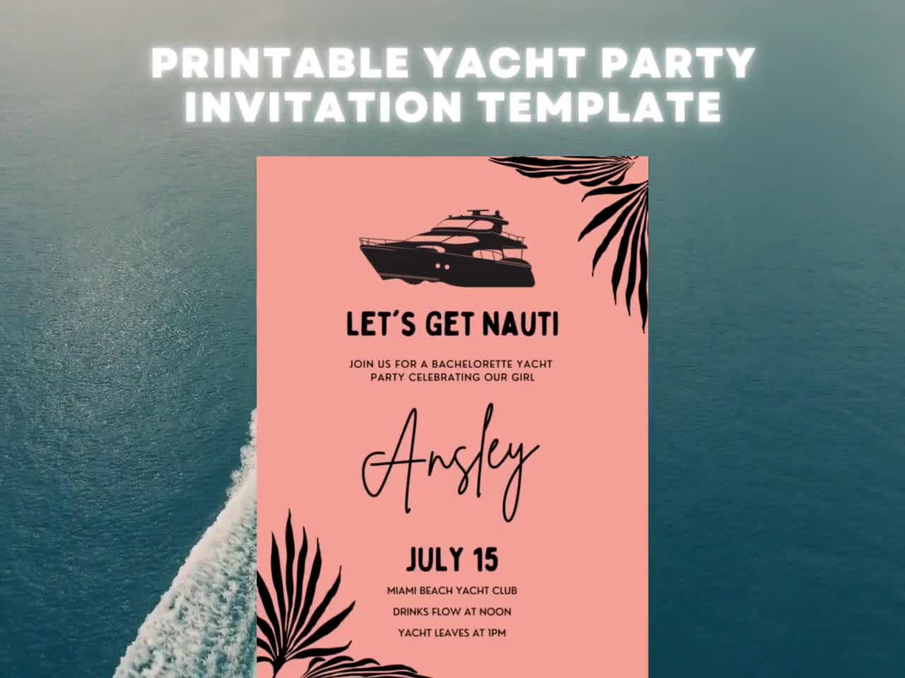 Yacht Party Invite Sample 5,300+ Boat Party Invitation Stock