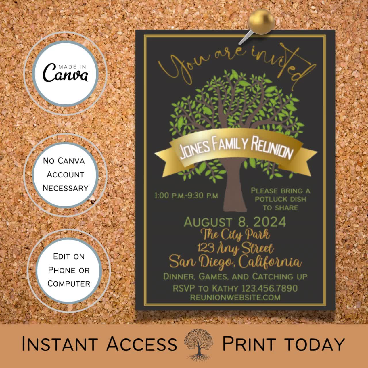 Invitaciones De Reunion Zazzle