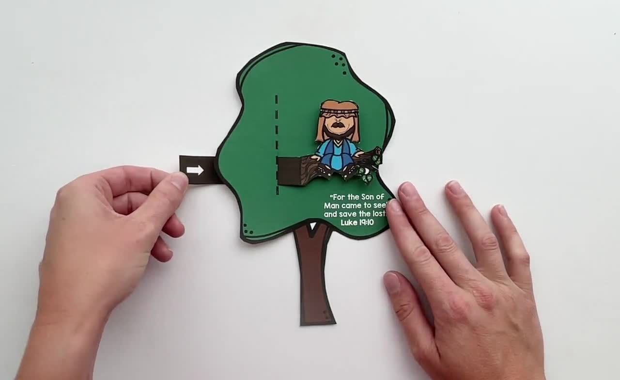 Manualidad De Zaqueo Para Imprimir