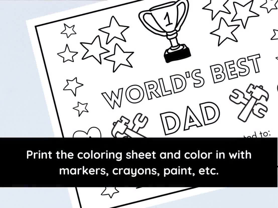 worlds greatest dad coloring pages