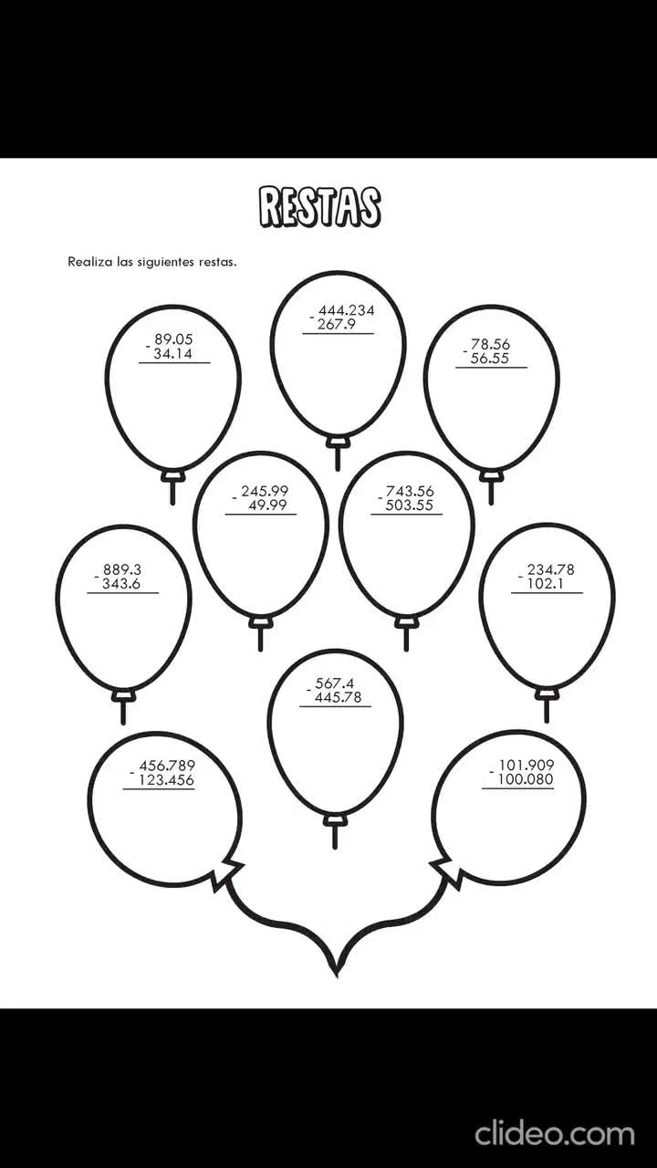 Hoja De Trabajo De Multiplicación De Decimales Con Rompecabezas