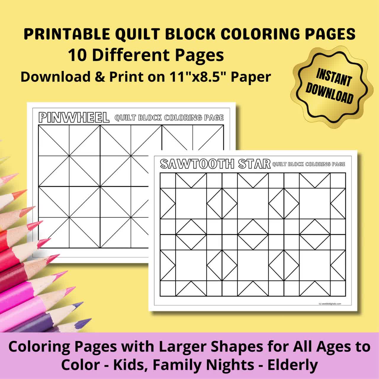 52 Quilt Coloring Pages Crazy Quilt Coloring Pages