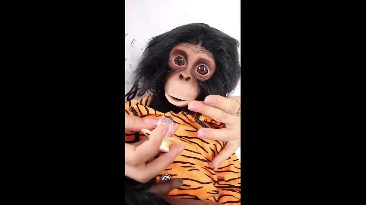 Tegneserie Baby Ape Utklipp