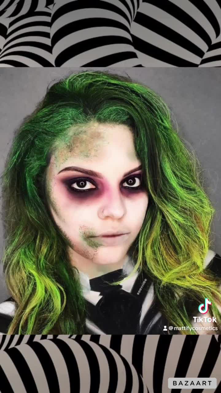 beetlejuice makeup