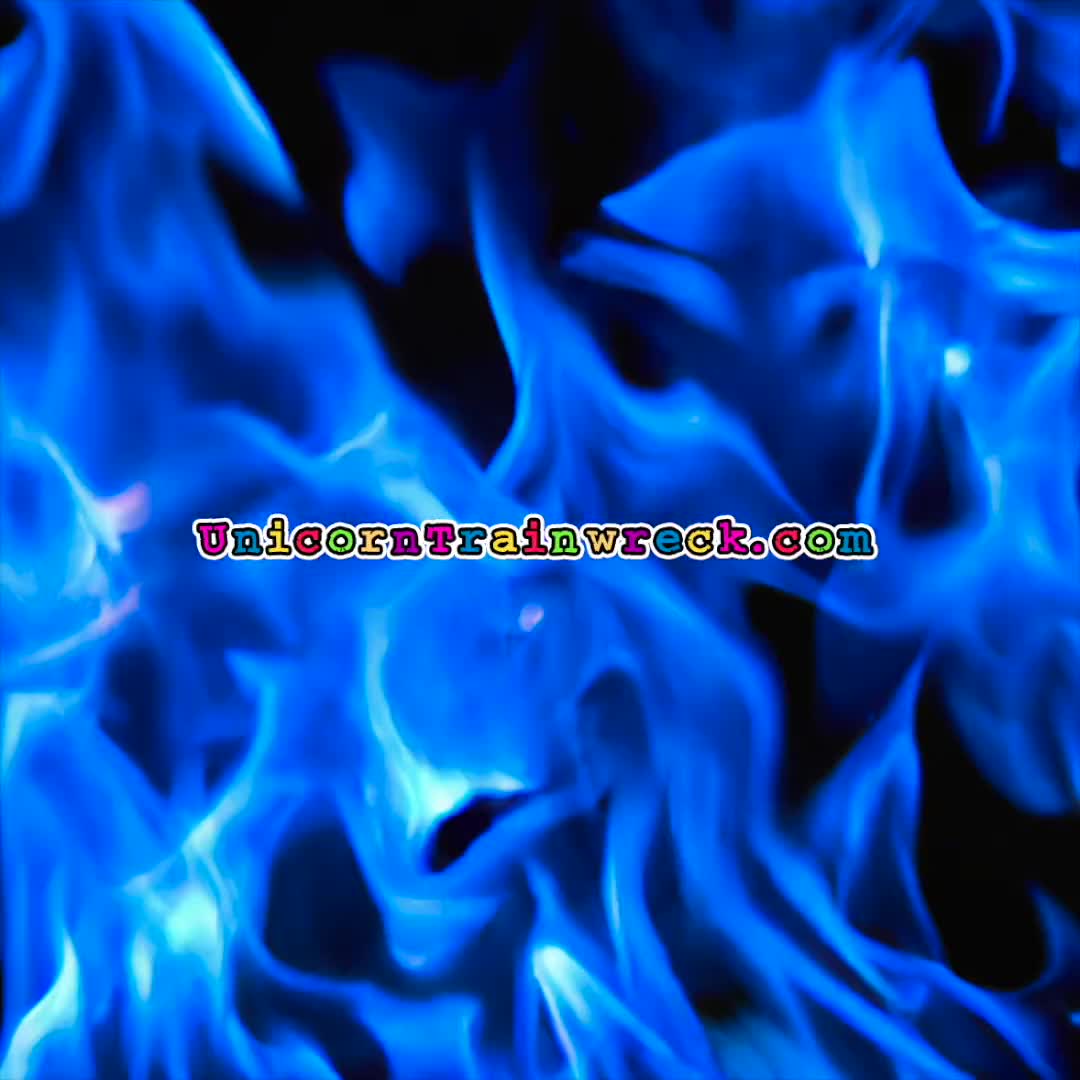 Blue Fire Flames