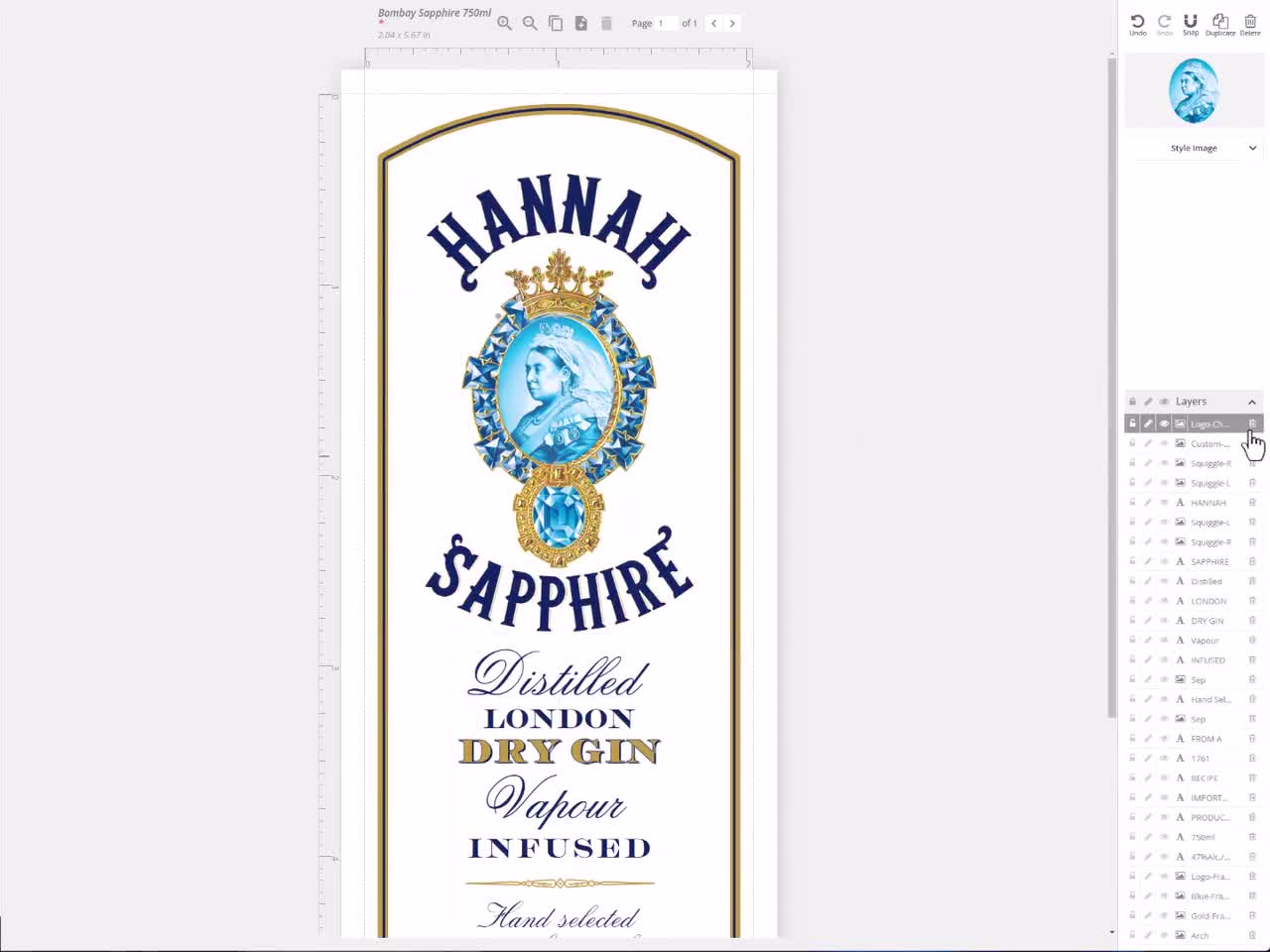 Bombay Sapphire Logo