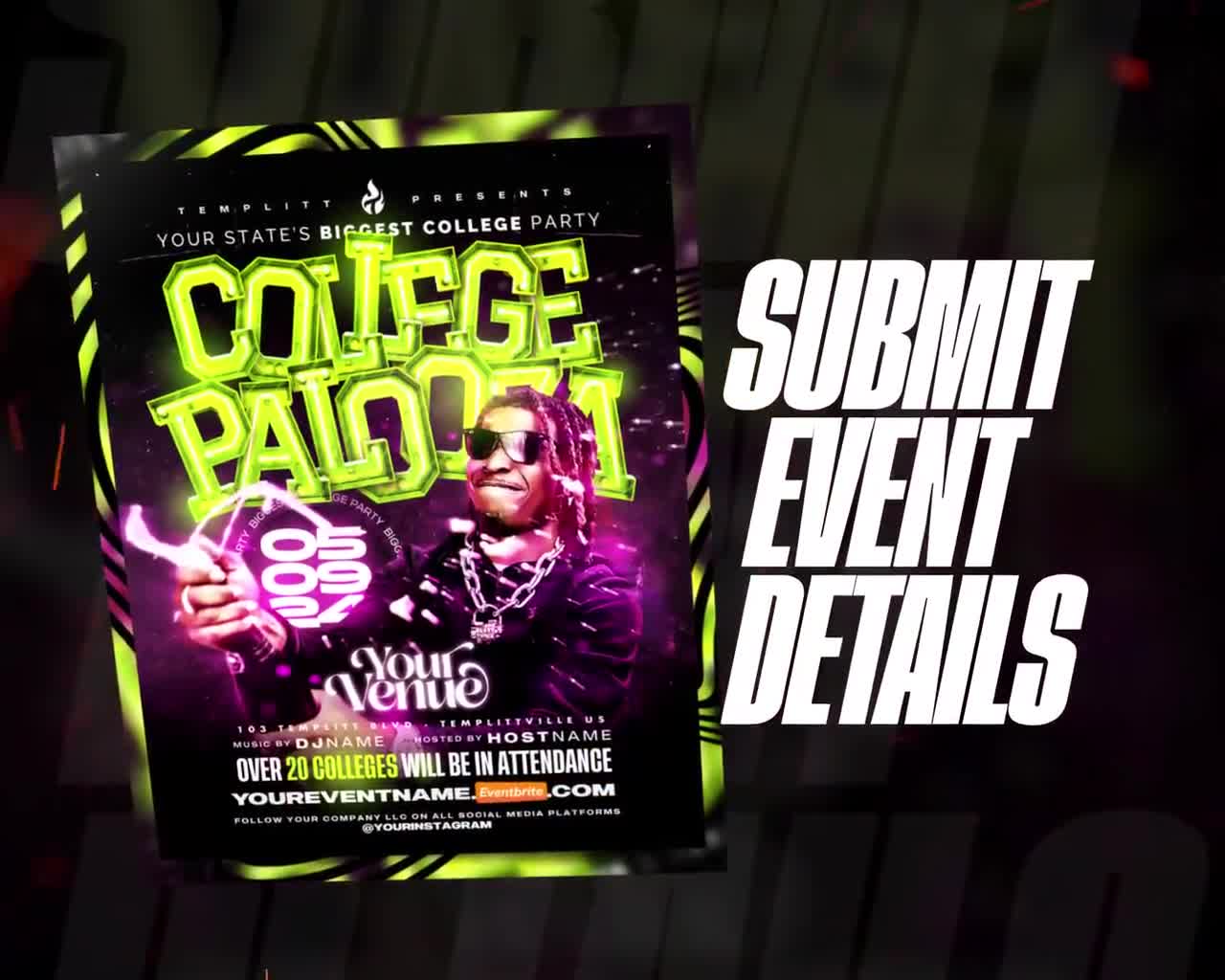 College Event Poster Maker