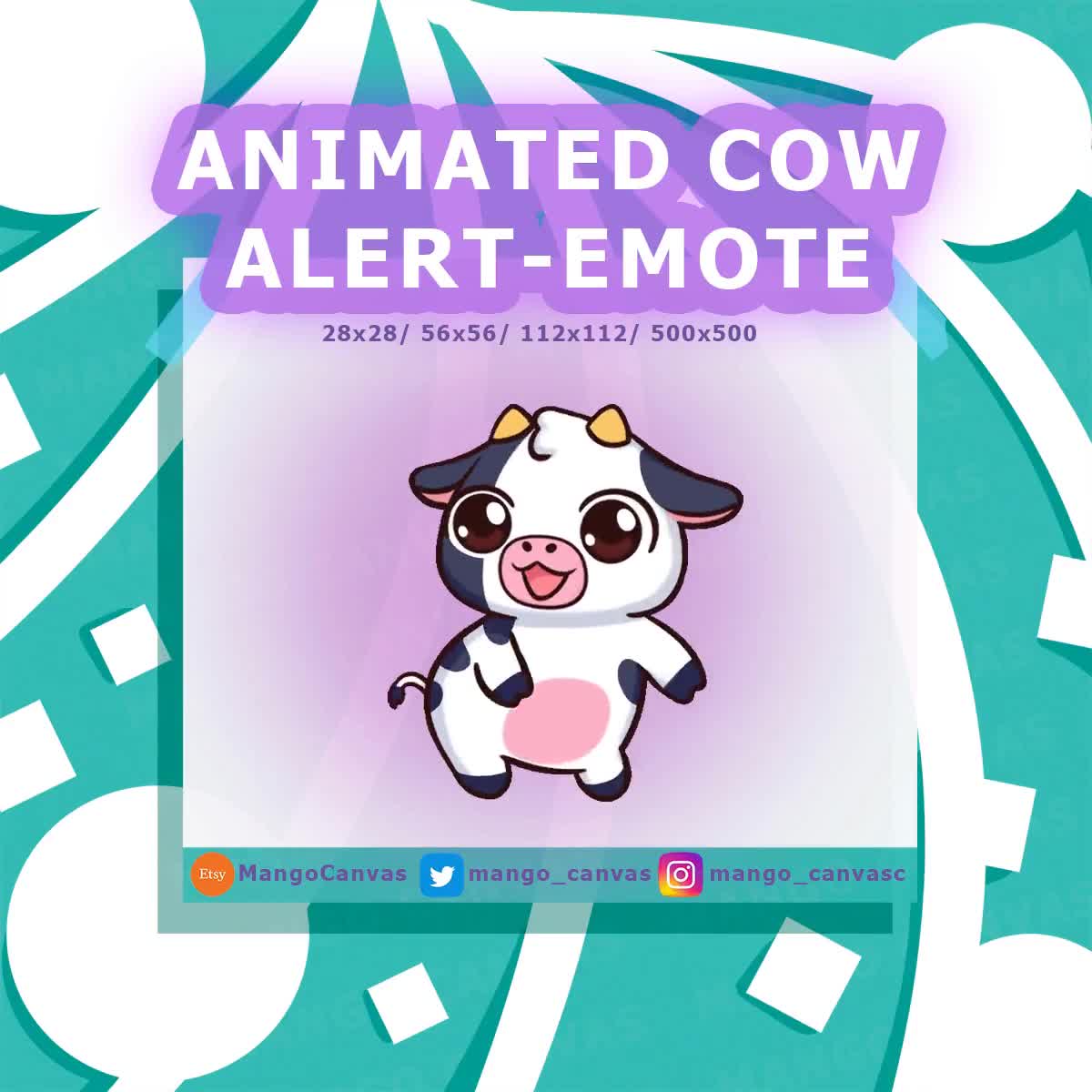 Emoticon De Vaca Bailando