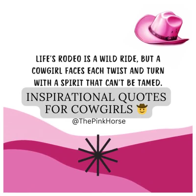 Cowgirl Success Quotes
