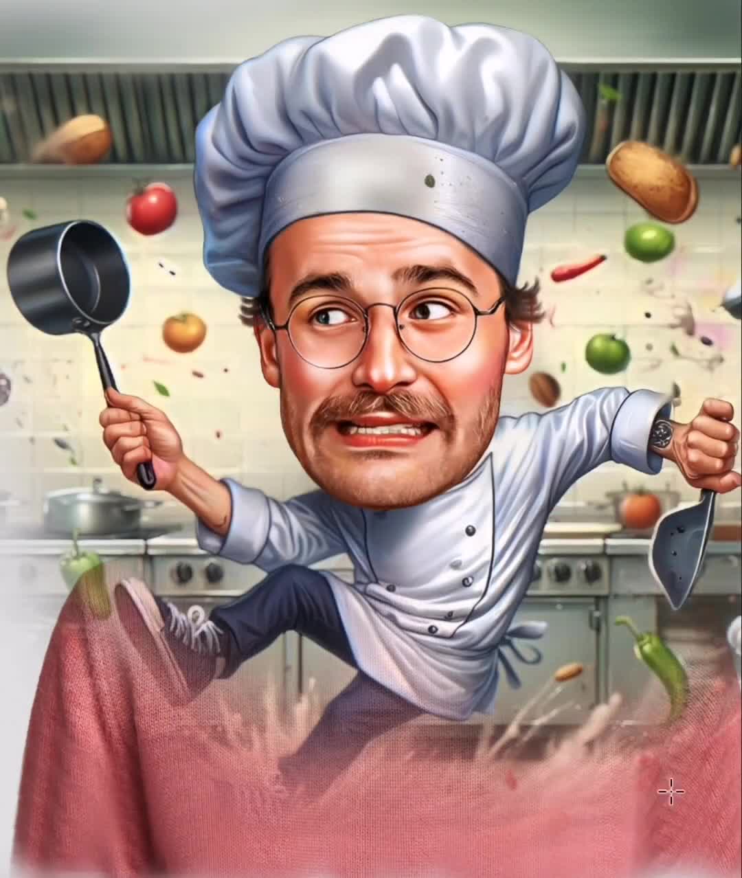 Cartoon Chef