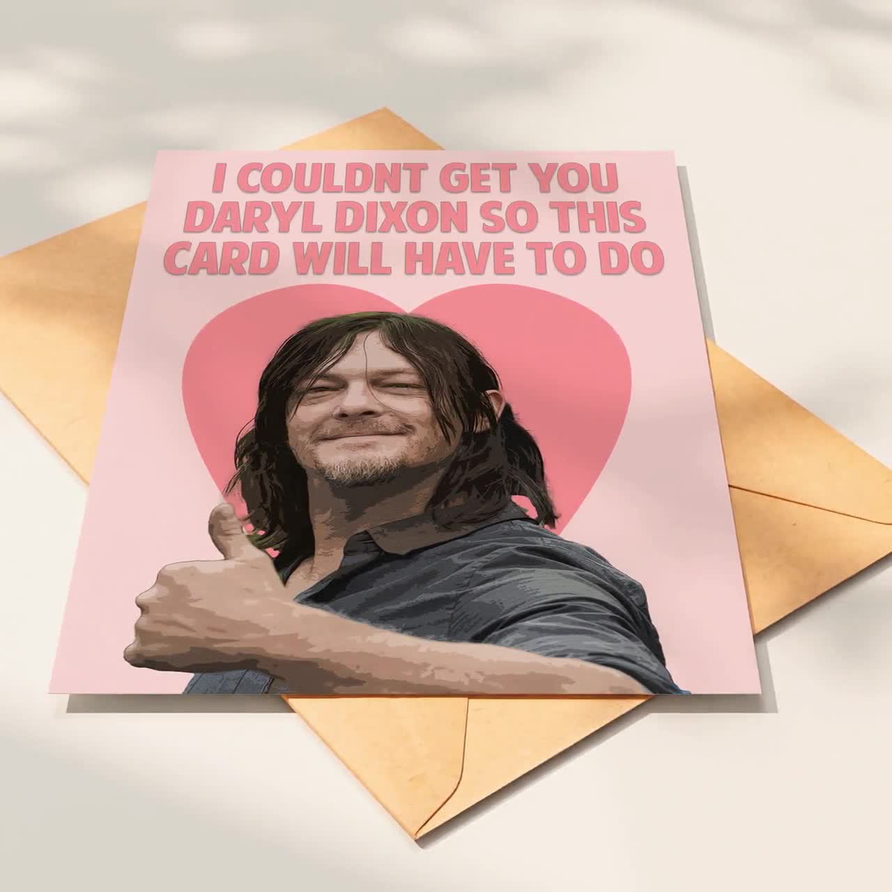 Daryl Dixon Birthday Cartoons