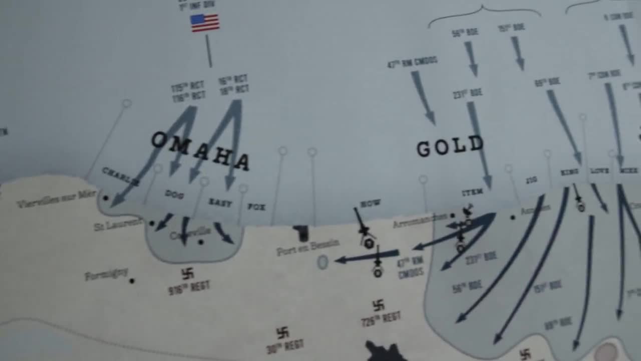 D Day Kaart D Day | Museon Omniversum