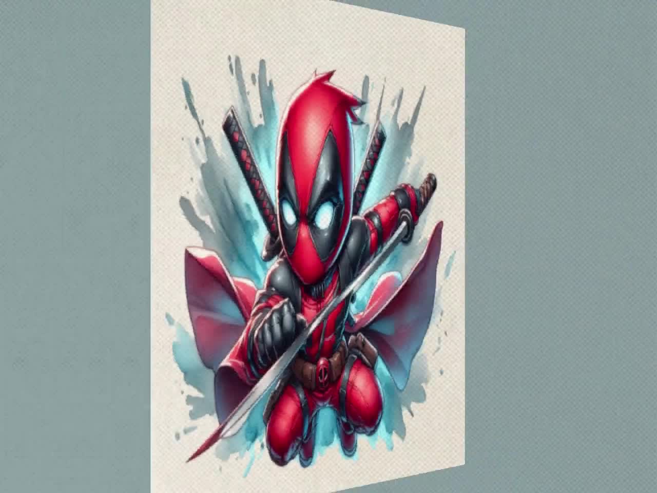 Chibi Deadpool Wallpaper