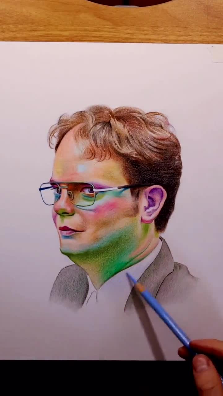 Portrait De Dwight Schrute