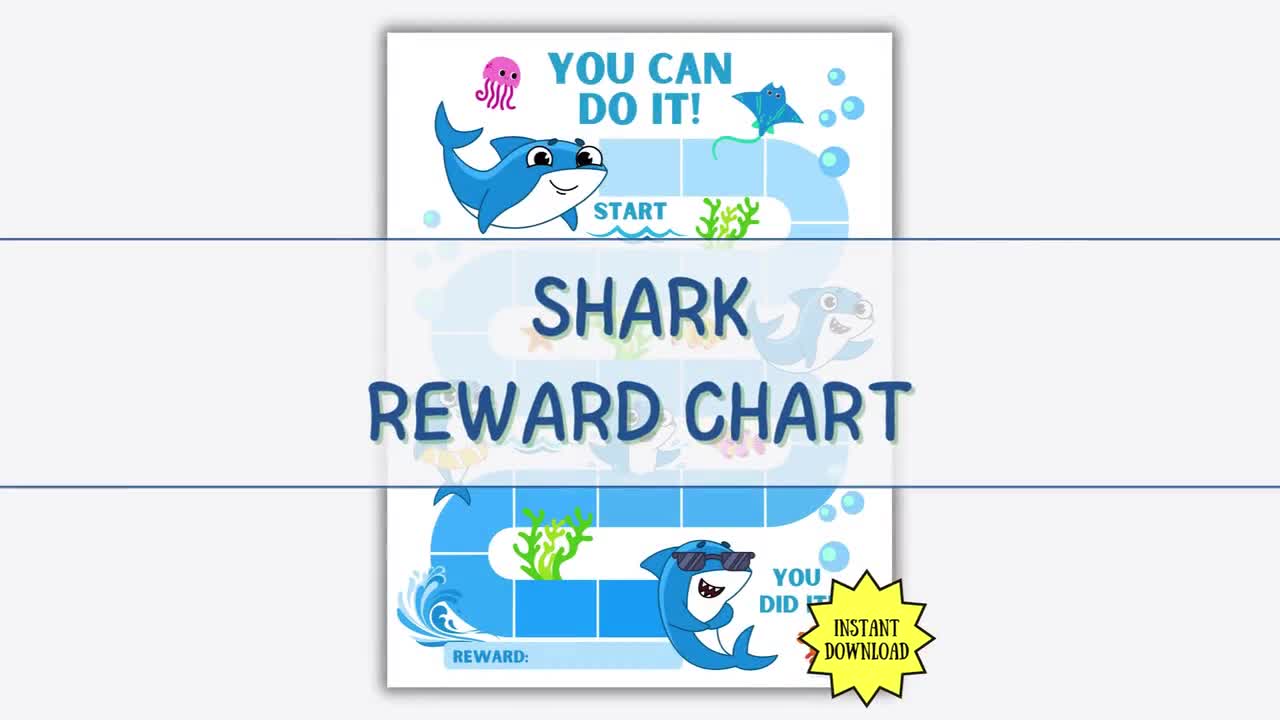 Baby Shark Reward Chart