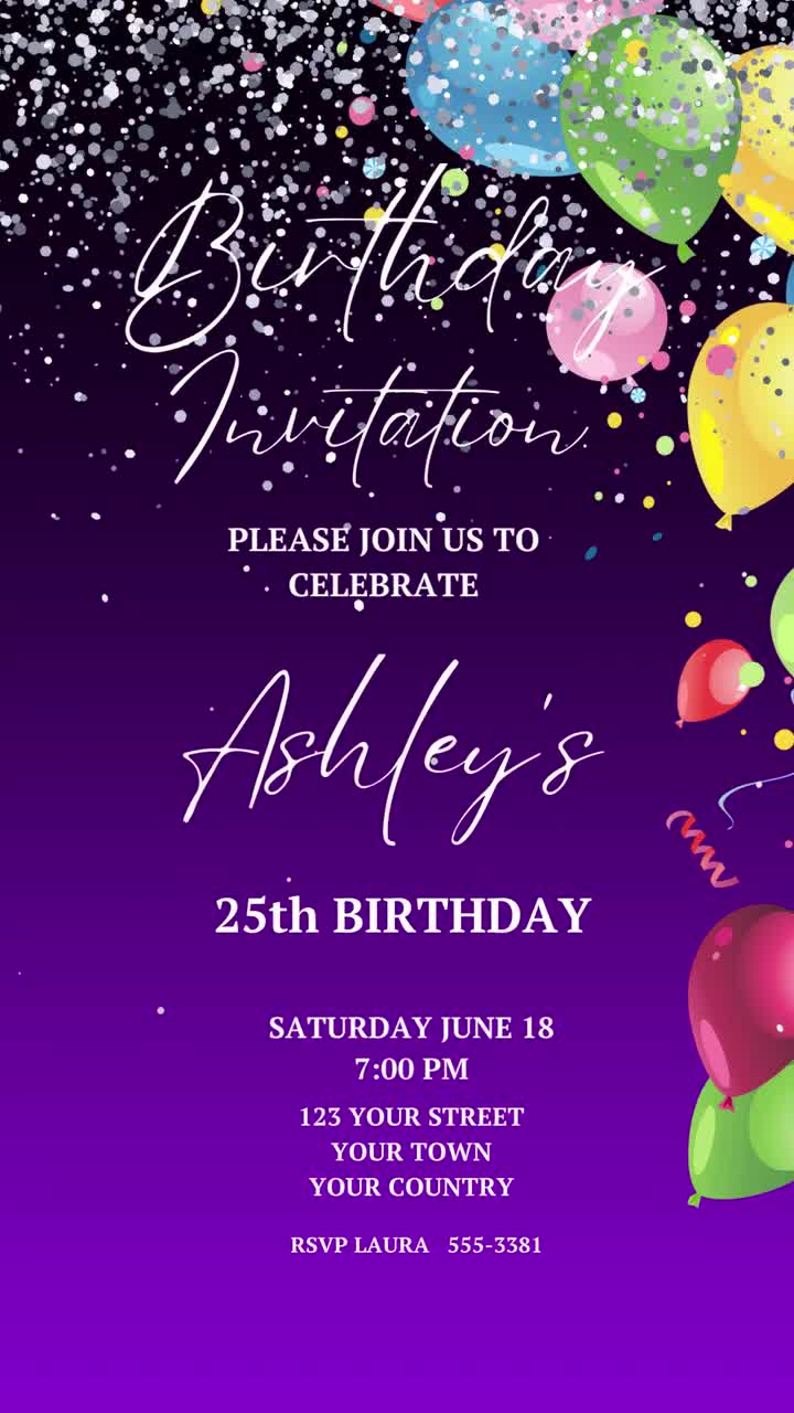 Free Custom Printable Surprise Party Invitation Templates 44 Off