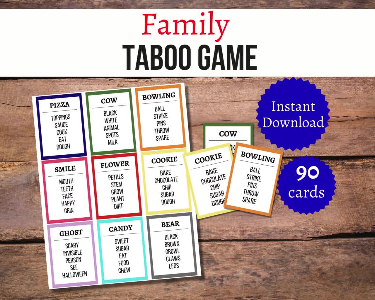 Taboo People Cards TABOO GAME: Famous People ESL Worksheet By _babz