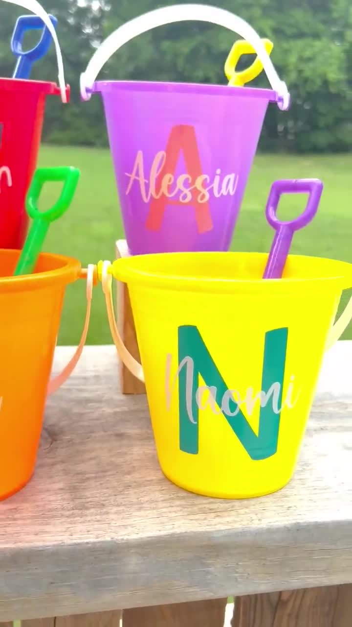 Beach Themed Mini Bucket Favors