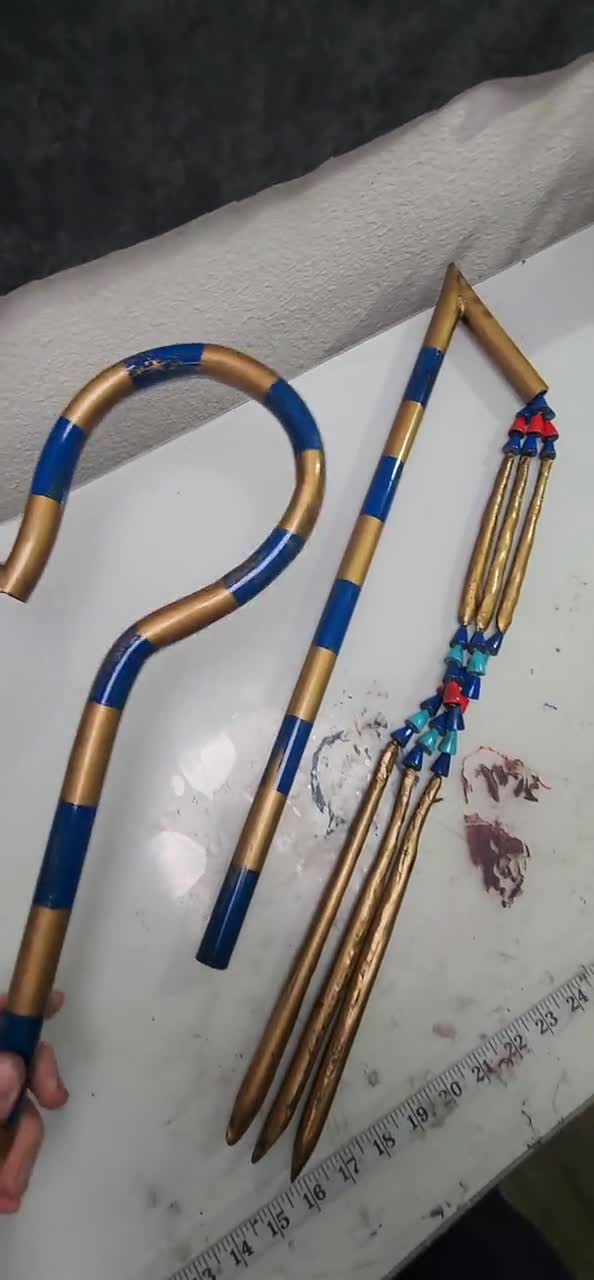 Egyptian Staff And Flail