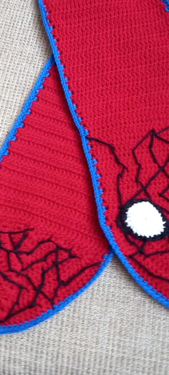 Spider Man Scarf Pattern