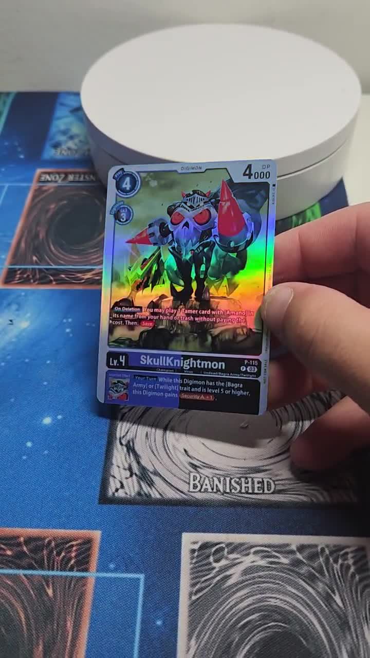 Skullknightmon Digimon Card Game Playset BT19 058 U SkullKnightmon