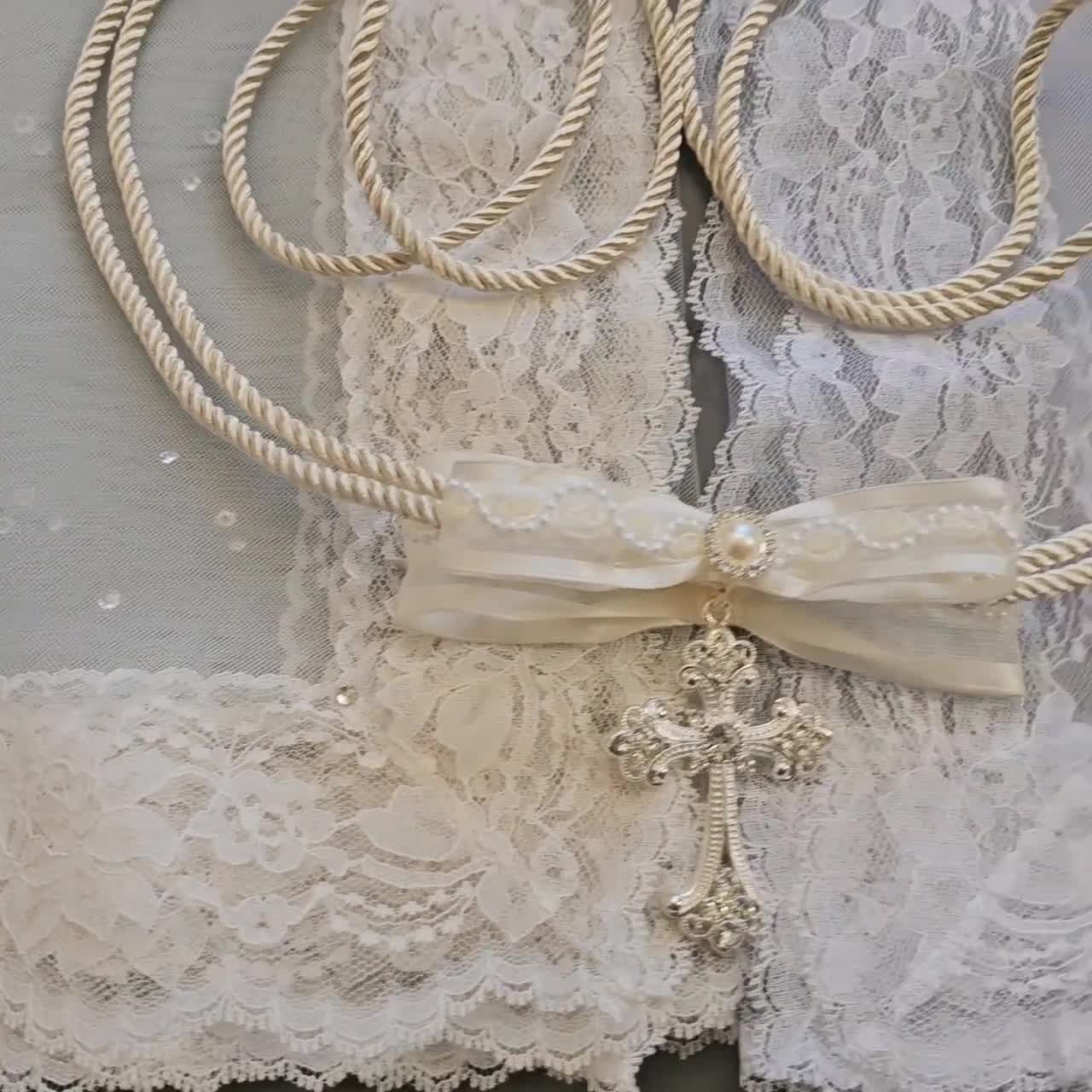 Secondary Sponsors Veil And Cord GROOM & BRIDE WEDDING INVITATION