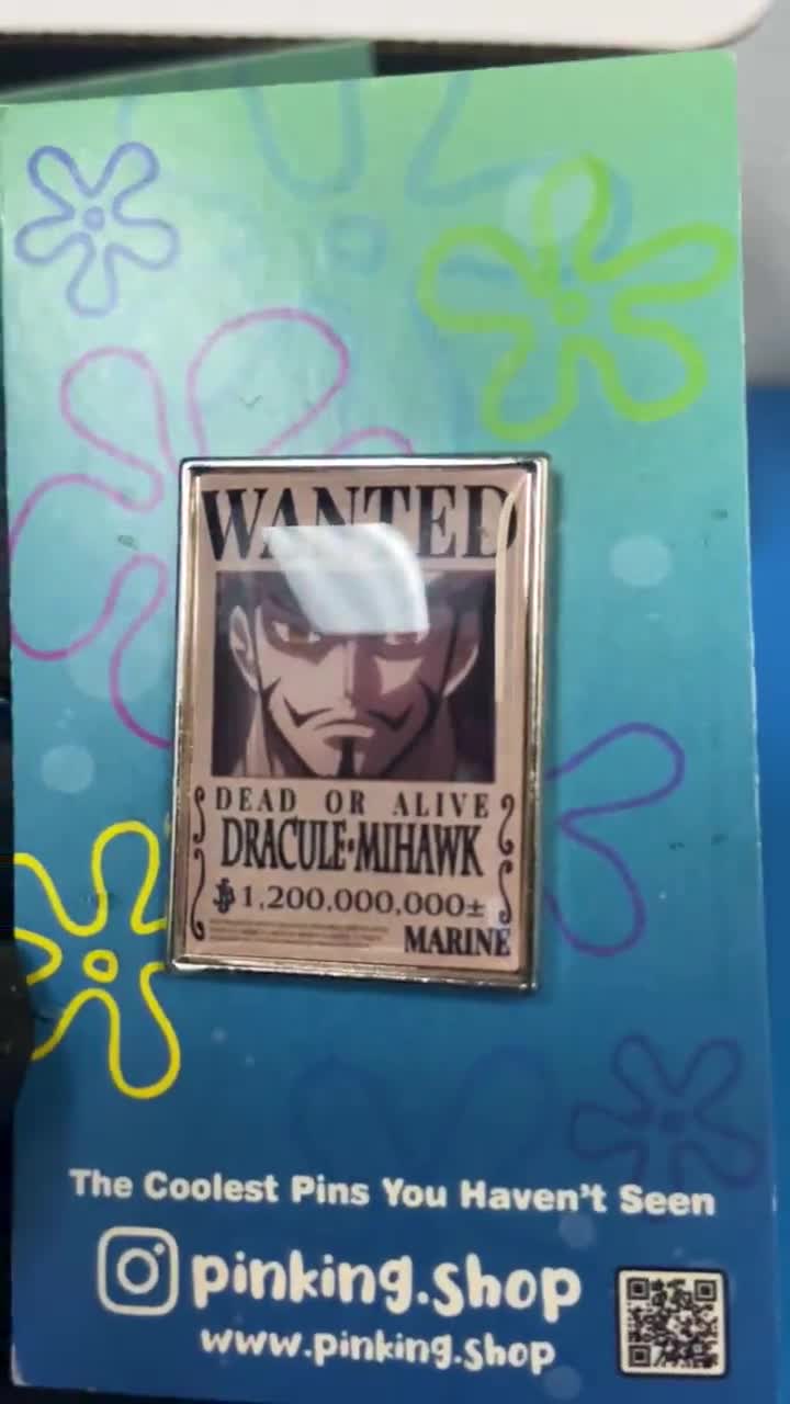 One Piece Mihawk Wanted