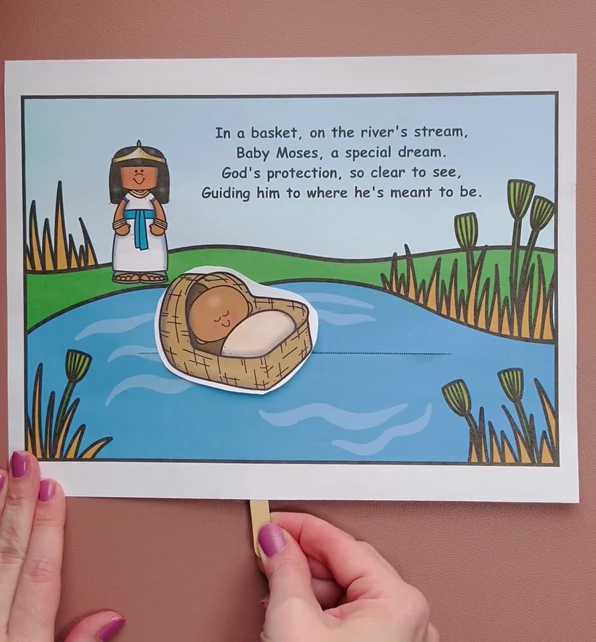 Baby Moses Sunday School Sunday School From Home Week Of October 18