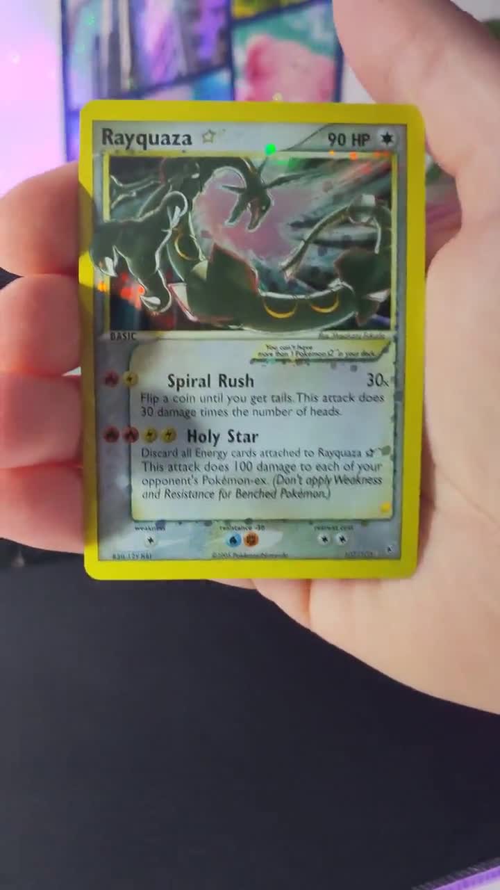 Rayquaza Star Deoxys Pokemon, 46% OFF | www.pinnaxis.com