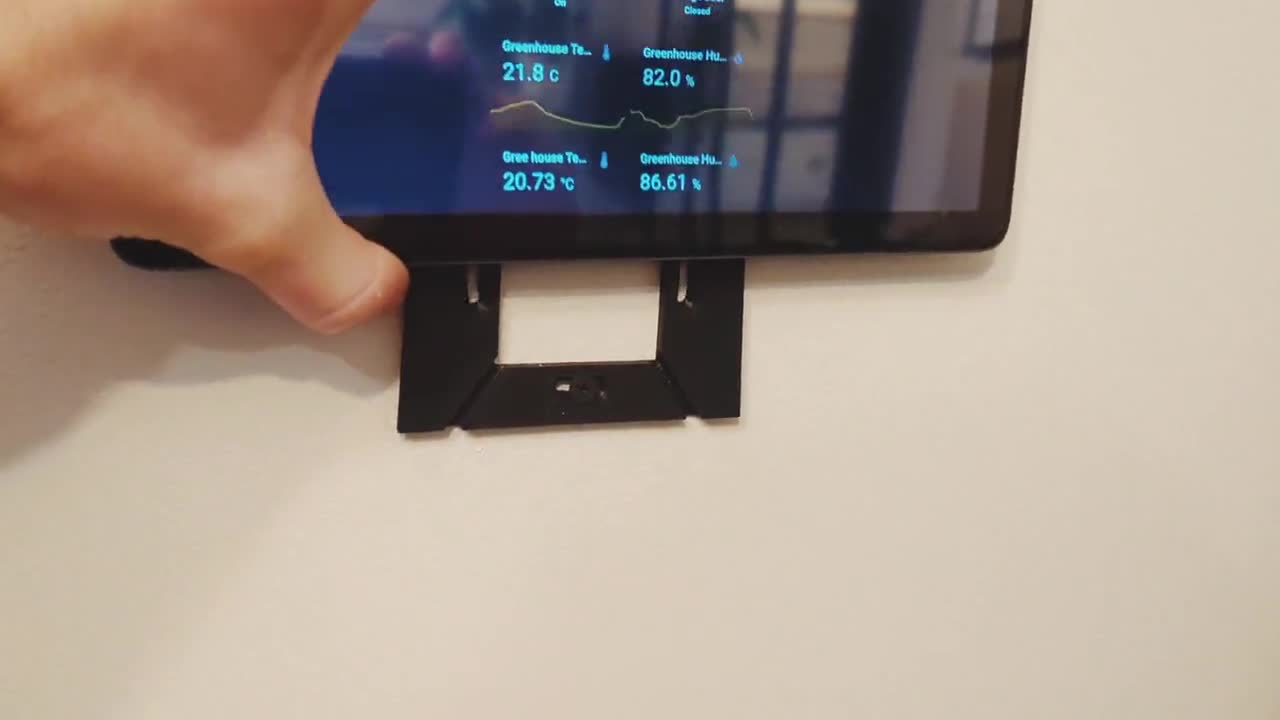 Ideal 1000 Tablet Wall Mounts VidaMount Fixed Slim Wall 10.9 Inch IPad