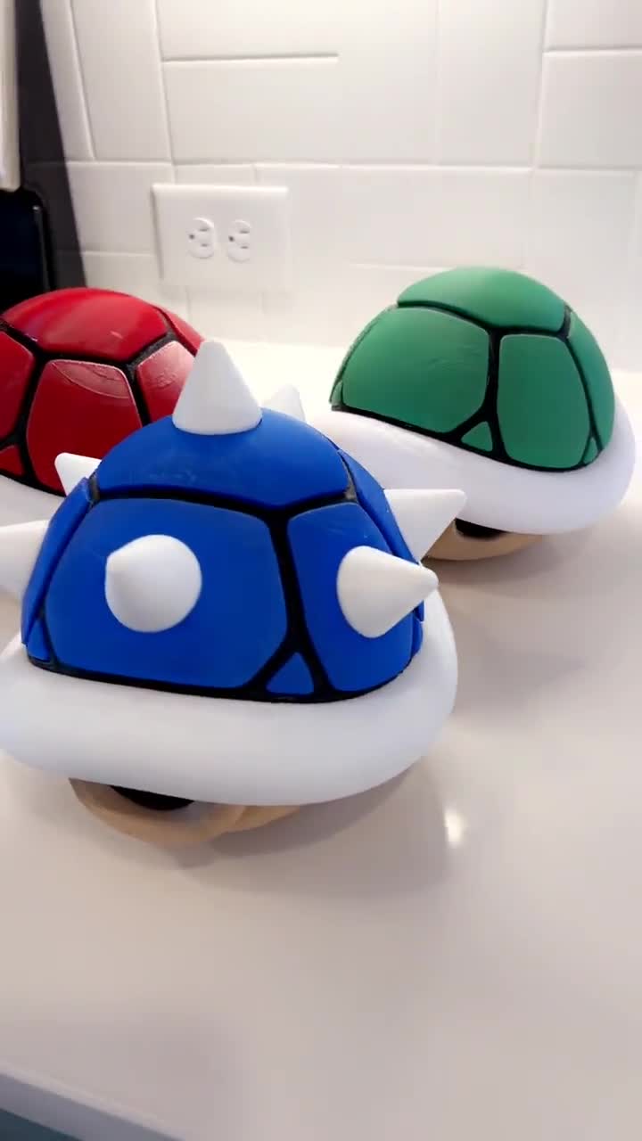 Baby Waluigi Coin Spiny Shell